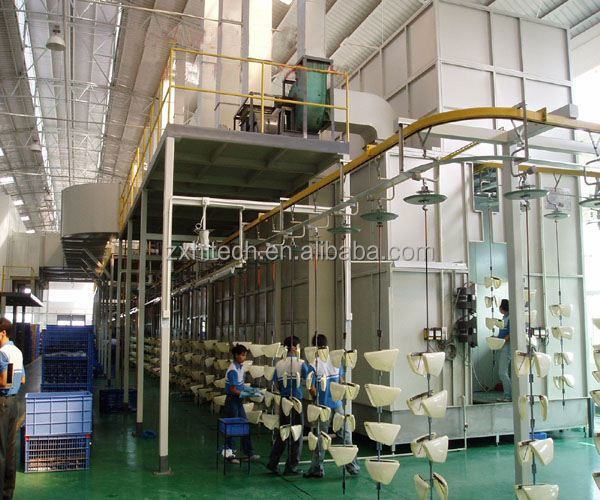 Car Motorcycle Electric Car Vehicle Automatic Powder Coating Line ...